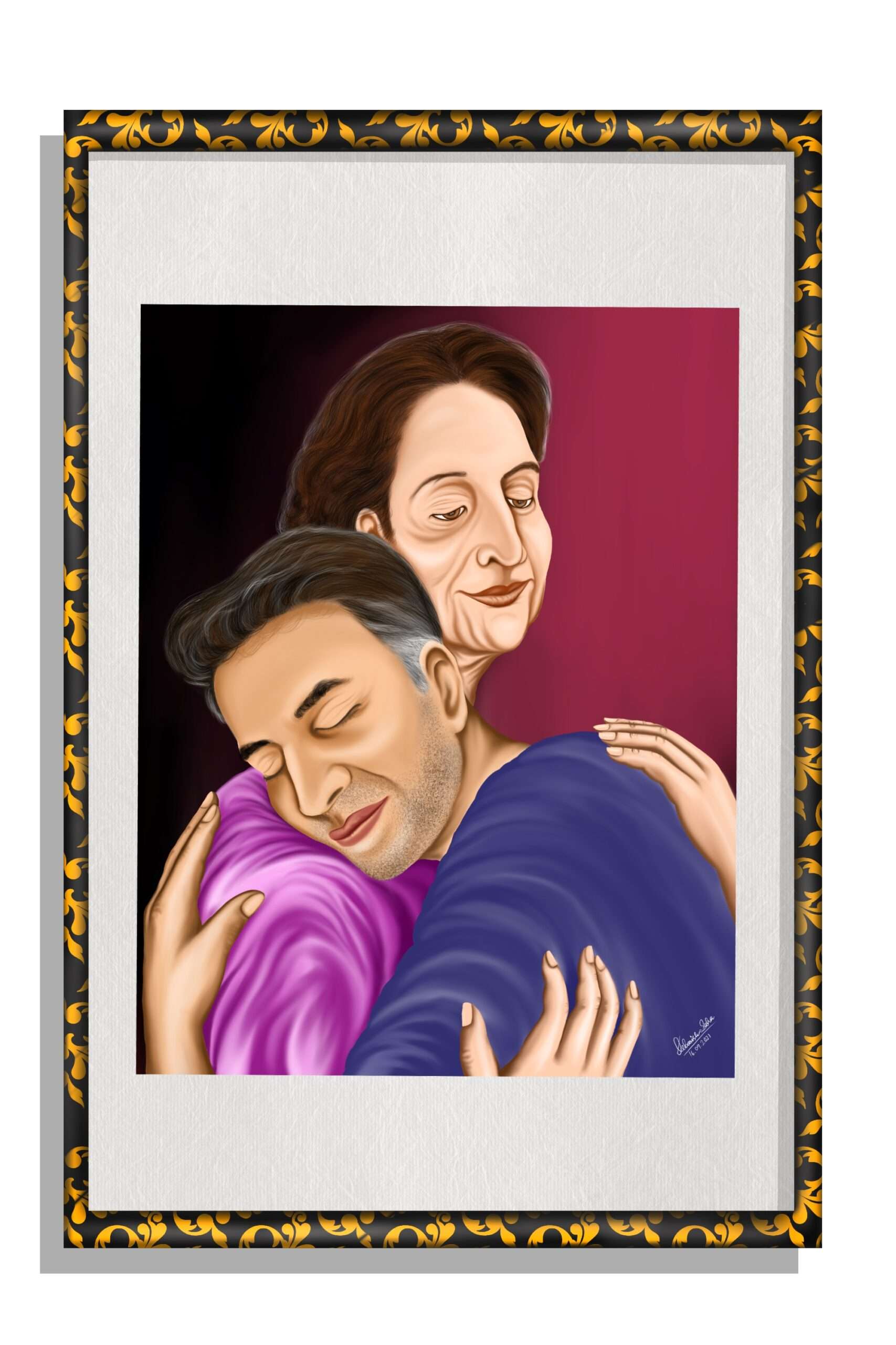 Custom Digital Portrait and illustration - by debdigimedia